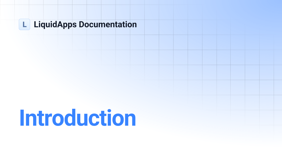 Introduction | LiquidApps Documentation